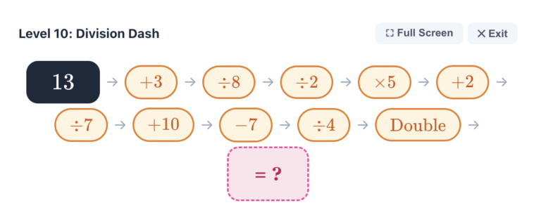 Number Chains — Free Mental Maths Game | Mr Barton Maths